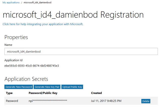 Adding an external Microsoft login to IdentityServer4 | Software ...
