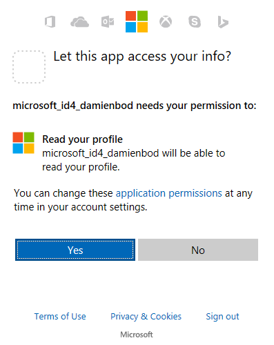 Adding an external Microsoft login to IdentityServer4 | Software Engineering