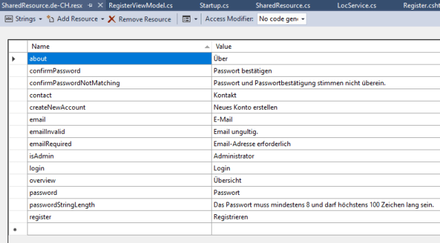Shared Localization in ASP.NET Core MVC | Software Engineering