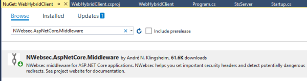 Adding HTTP Headers to improve Security in an ASP.NET MVC Core ...
