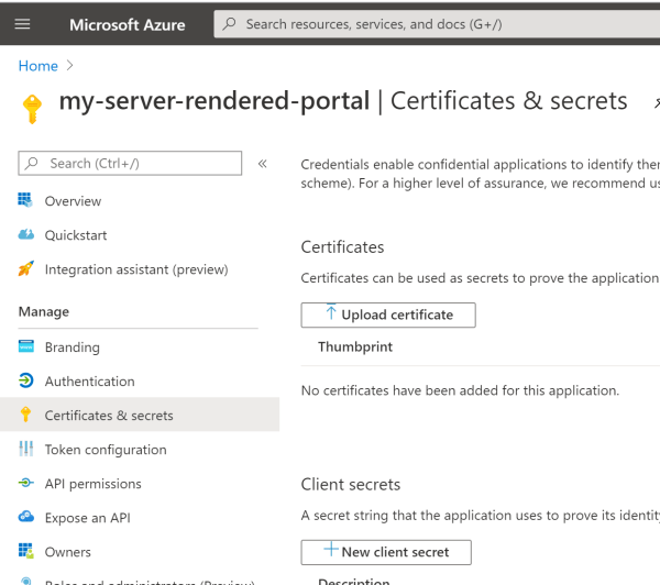 Login and use an ASP.NET Core API with Azure AD Auth and user access ...