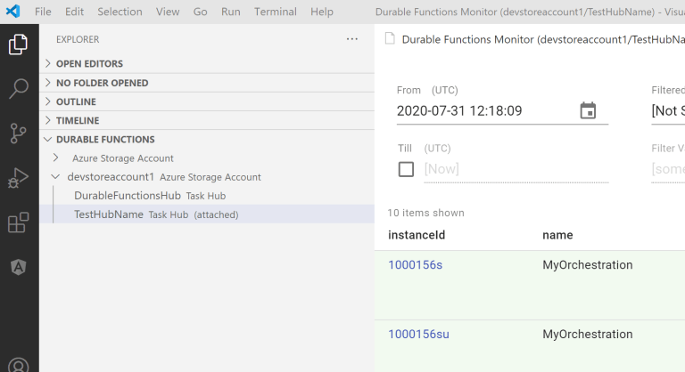 Azure Durable Functions Monitoring and Diagnostics | Software Engineering