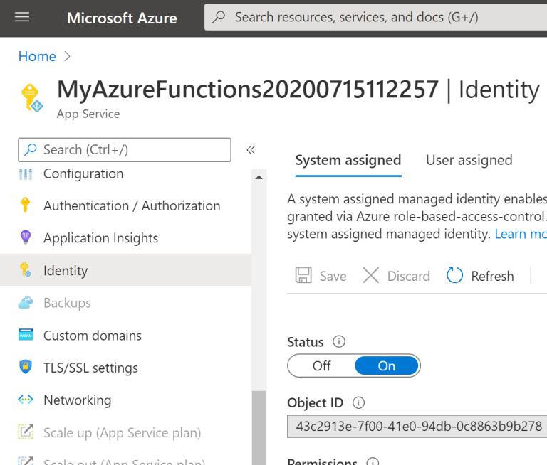 Using Key Vault and Managed Identities with Azure Functions | Software ...