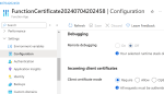 Securing Azure Functions using certificate authentication | Software ...
