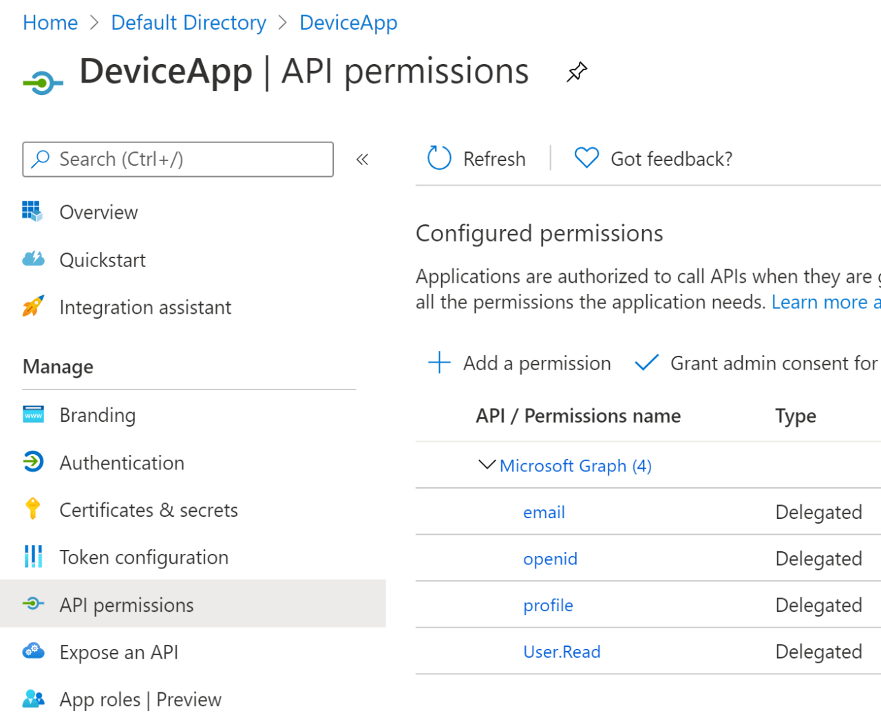 Implement OAUTH Device Code Flow with Azure AD and ASP.NET Core ...