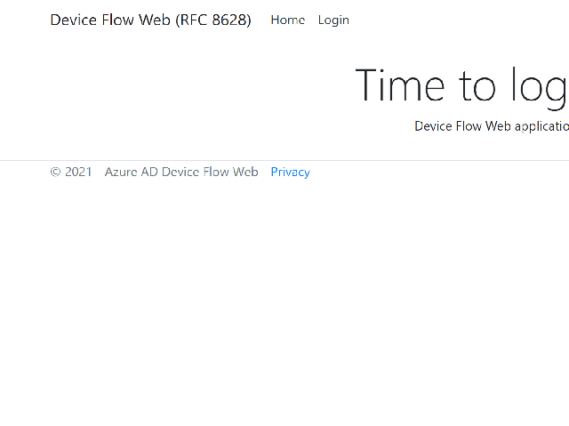 Implement OAUTH Device Code Flow with Azure AD and ASP.NET Core ...