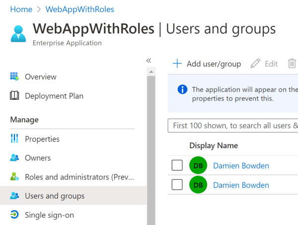 Implement app roles authorization with Azure AD and ASP.NET Core ...