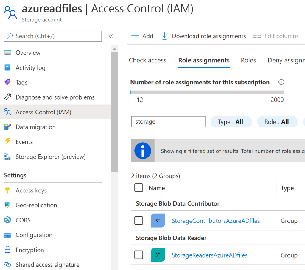 Using Azure AD groups authorization in ASP.NET Core for an Azure Blob ...