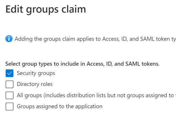 Using Azure AD groups authorization in ASP.NET Core for an Azure Blob Storage | Software Engineering