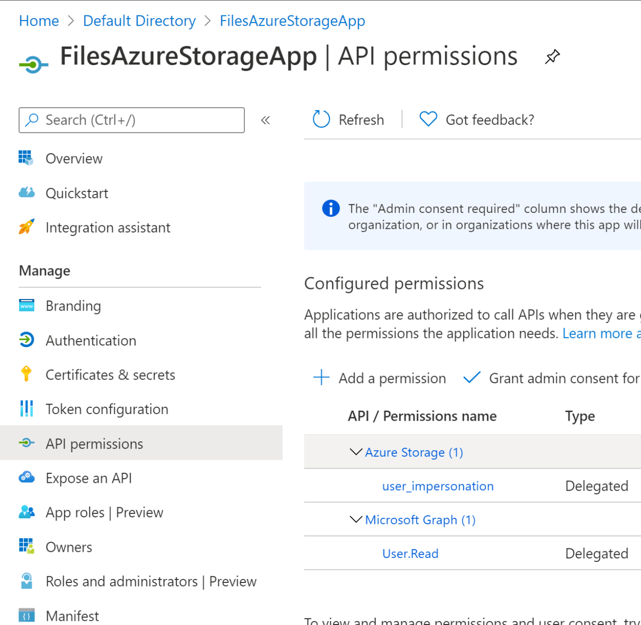 Secure Azure AD User File Upload with Azure AD Storage and ASP.NET Core ...