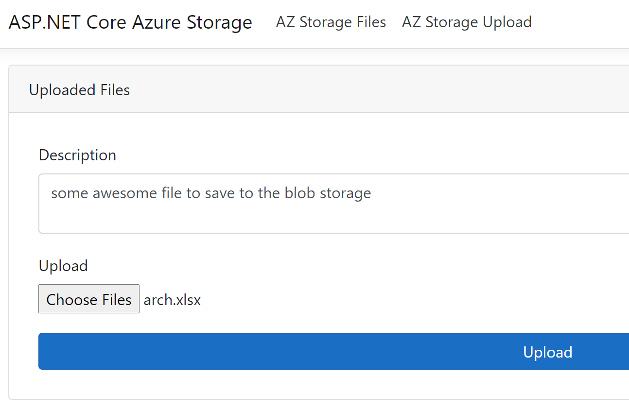 Secure Azure AD User File Upload with Azure AD Storage and ASP.NET Core ...