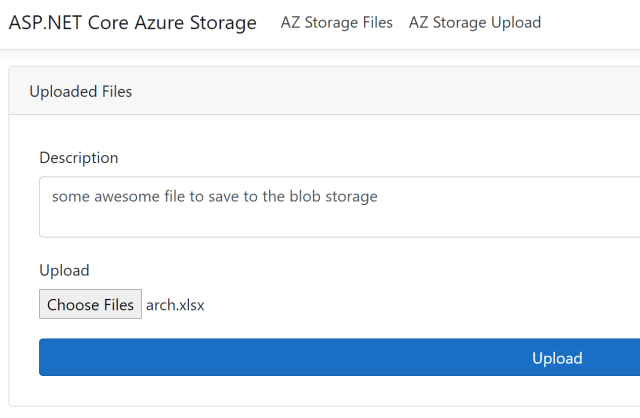 Secure Azure AD User File Upload with Azure AD Storage and ASP.NET Core ...