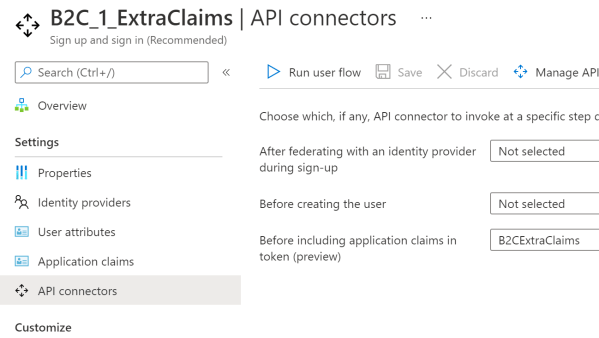 Add extra claims to an Azure B2C user flow using API connectors and ASP.NET Core | Software ...