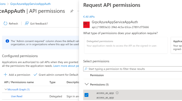 Setup application client in Azure App Registration with App roles to ...