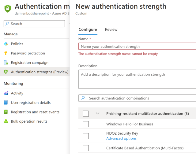 Force Phishing Resistant Authentication In An Aspnet Core Application Using Azure Ad Software