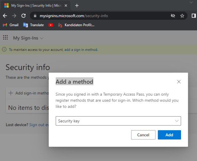 Onboarding users in ASP.NET Core using Microsoft Entra ID Temporary ...