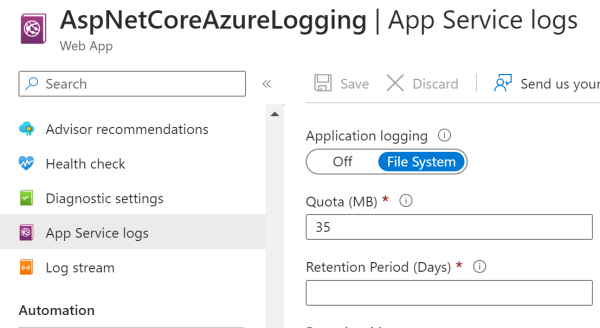 ASP.NET Core Logging using Serilog and Azure | Software Engineering