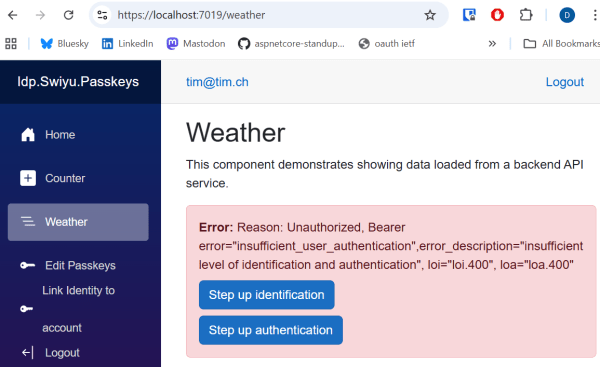 Force step up authentication in web applications | Software Engineering